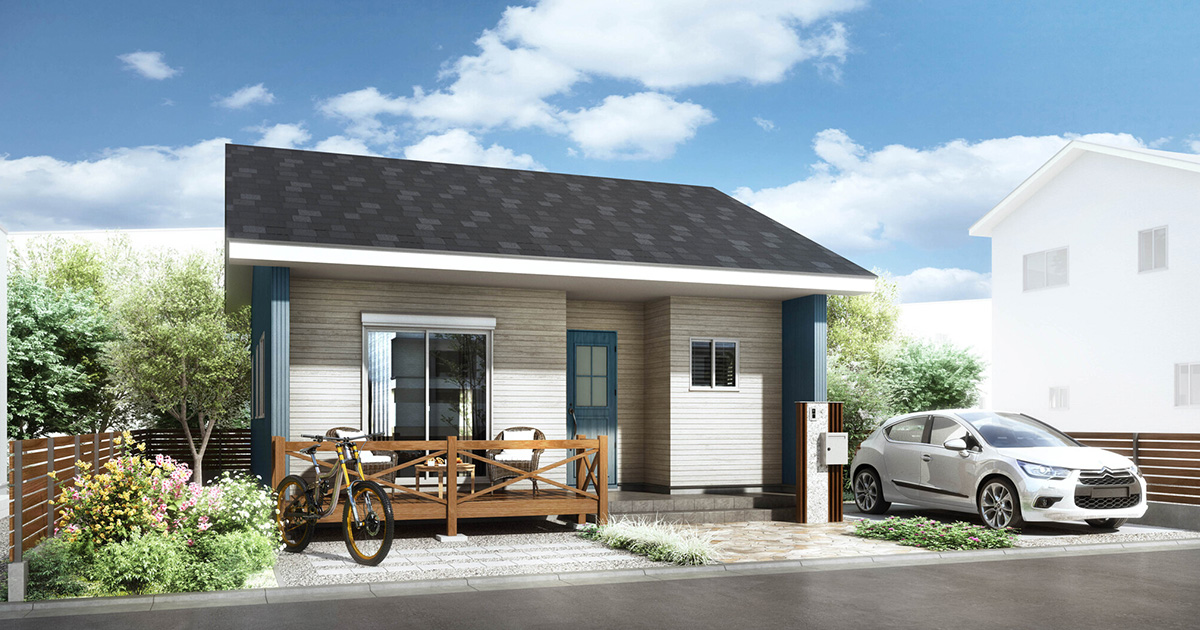 平屋住宅27坪3LDK・4LDKプランの価格と間取り | 平屋ローコスト住宅【900万円台～】ローコストでおしゃれな間取りの平屋住宅。平屋の新築注文住宅で叶える理想の暮らし｜平屋IKI